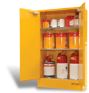 What is the Bund of a Chemical Storage Cabinet?