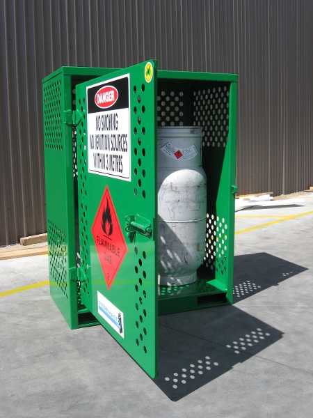 Safe Storage of Gas Cylinders in the Workplace