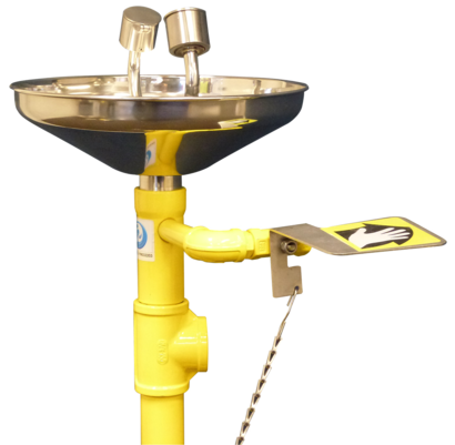 How To Use an Eyewash Station to Treat Chemical Burns