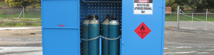 Storing gas cylinders correctly: the importance of staff training