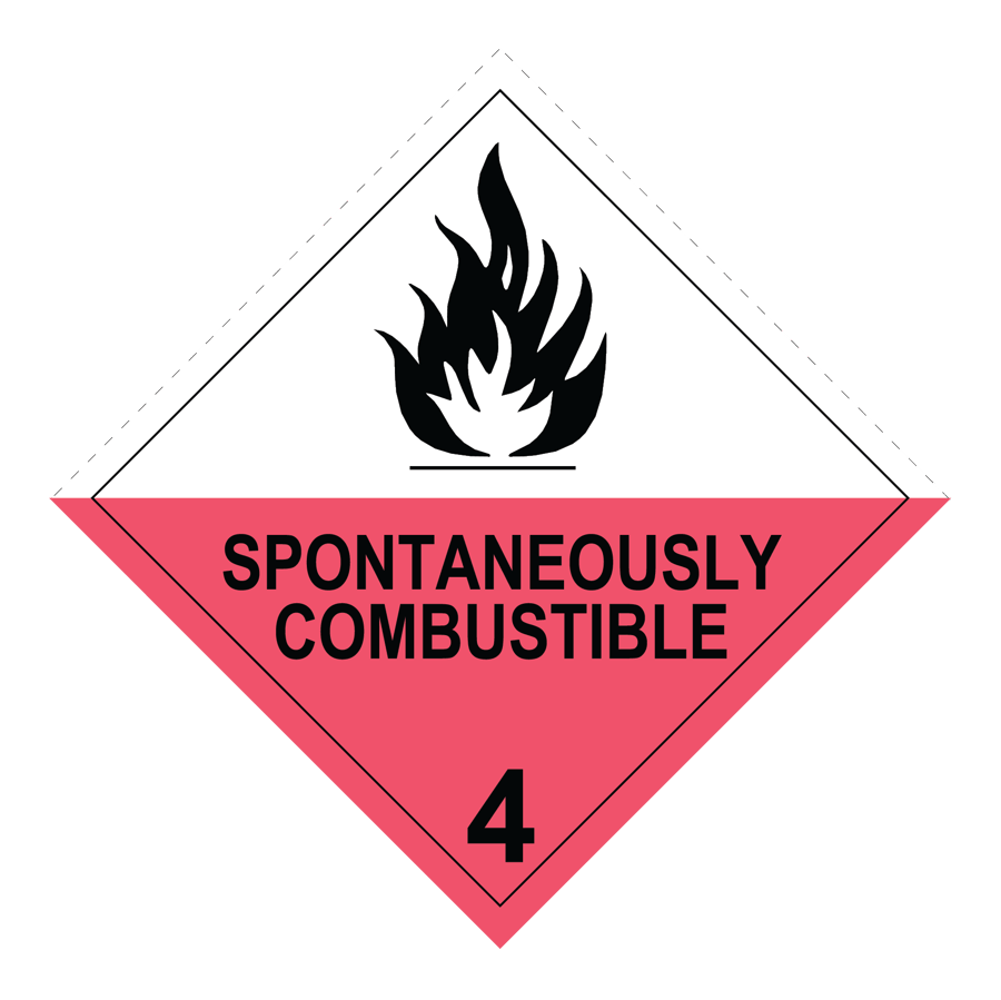 What are Spontaneously Combustible Substances?