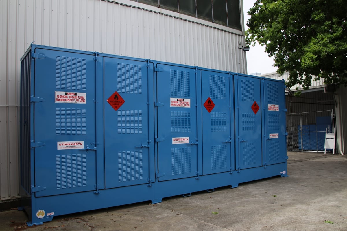 Outdoor Chemical Storage Requirements
