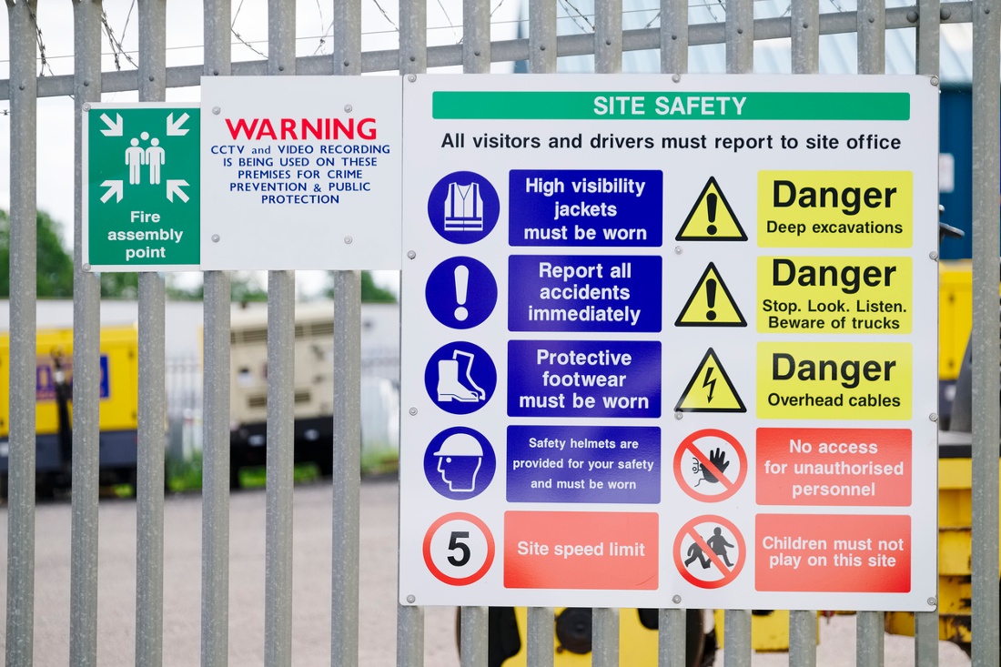 Workplace Safety Signs and Meaning