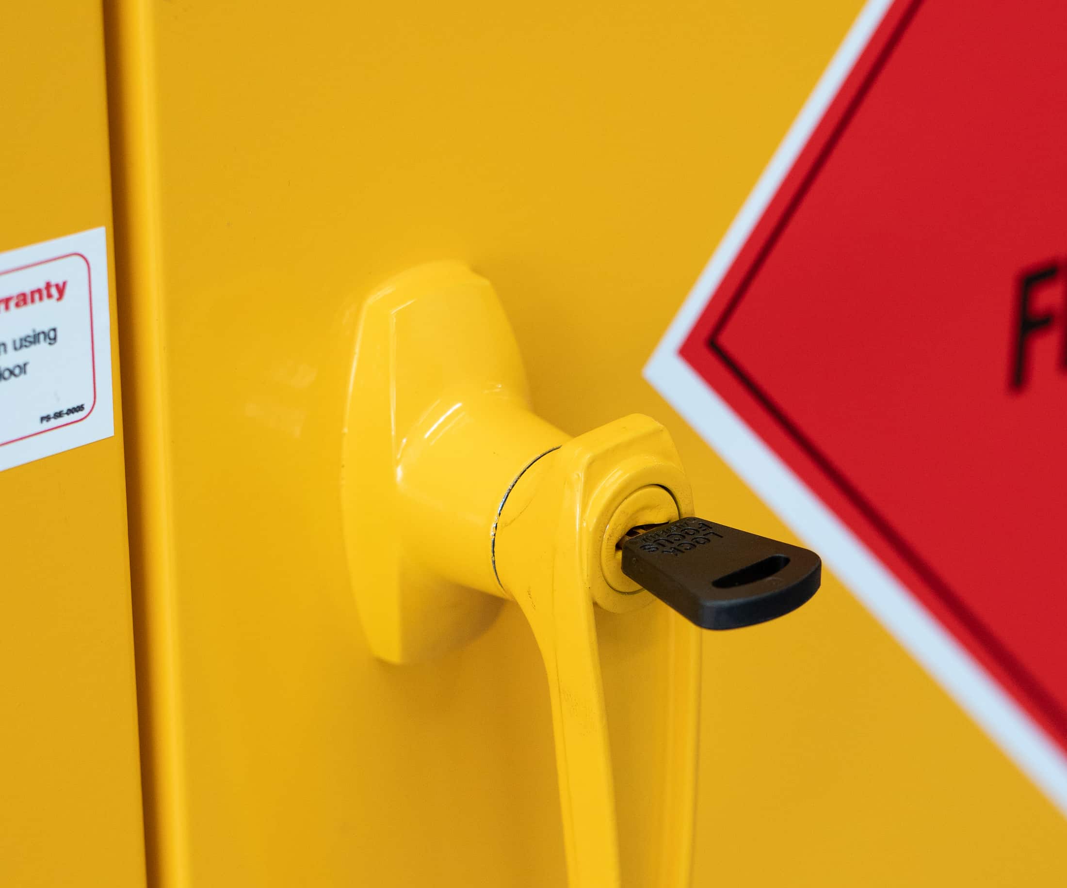 How to Install a Flammable Liquids Cabinet